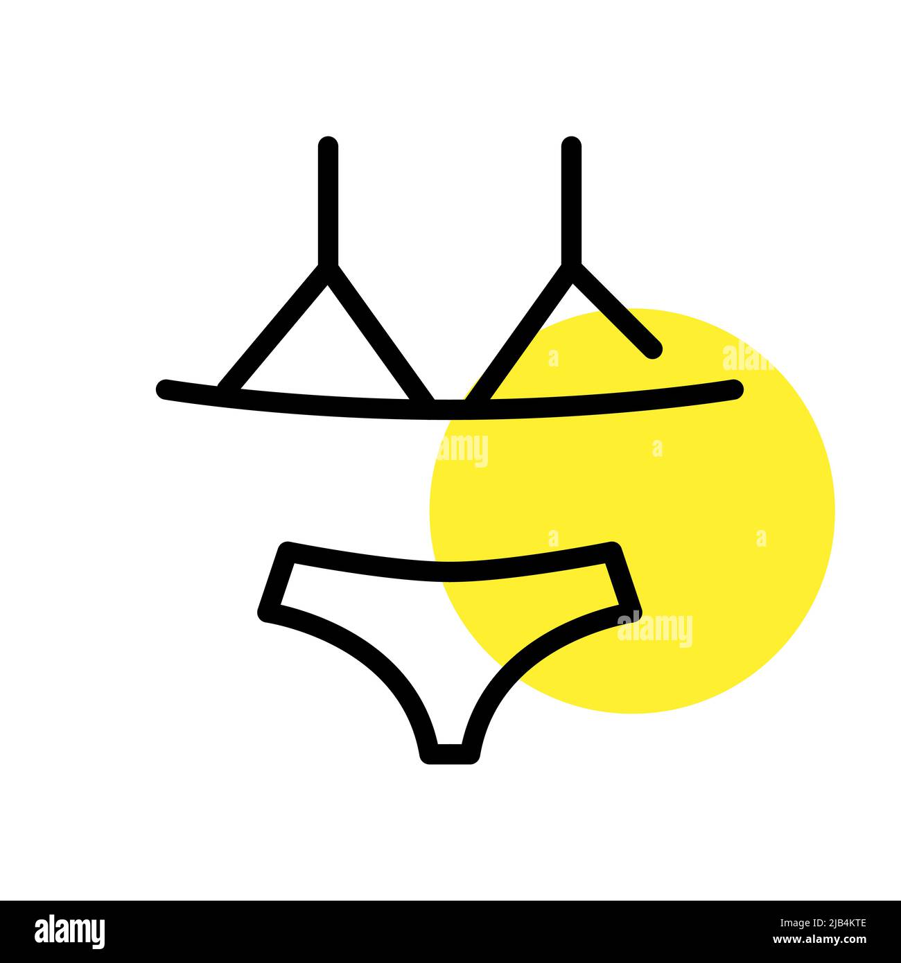 Sonnenlicht bikini Stock-Vektorgrafiken kaufen - Alamy