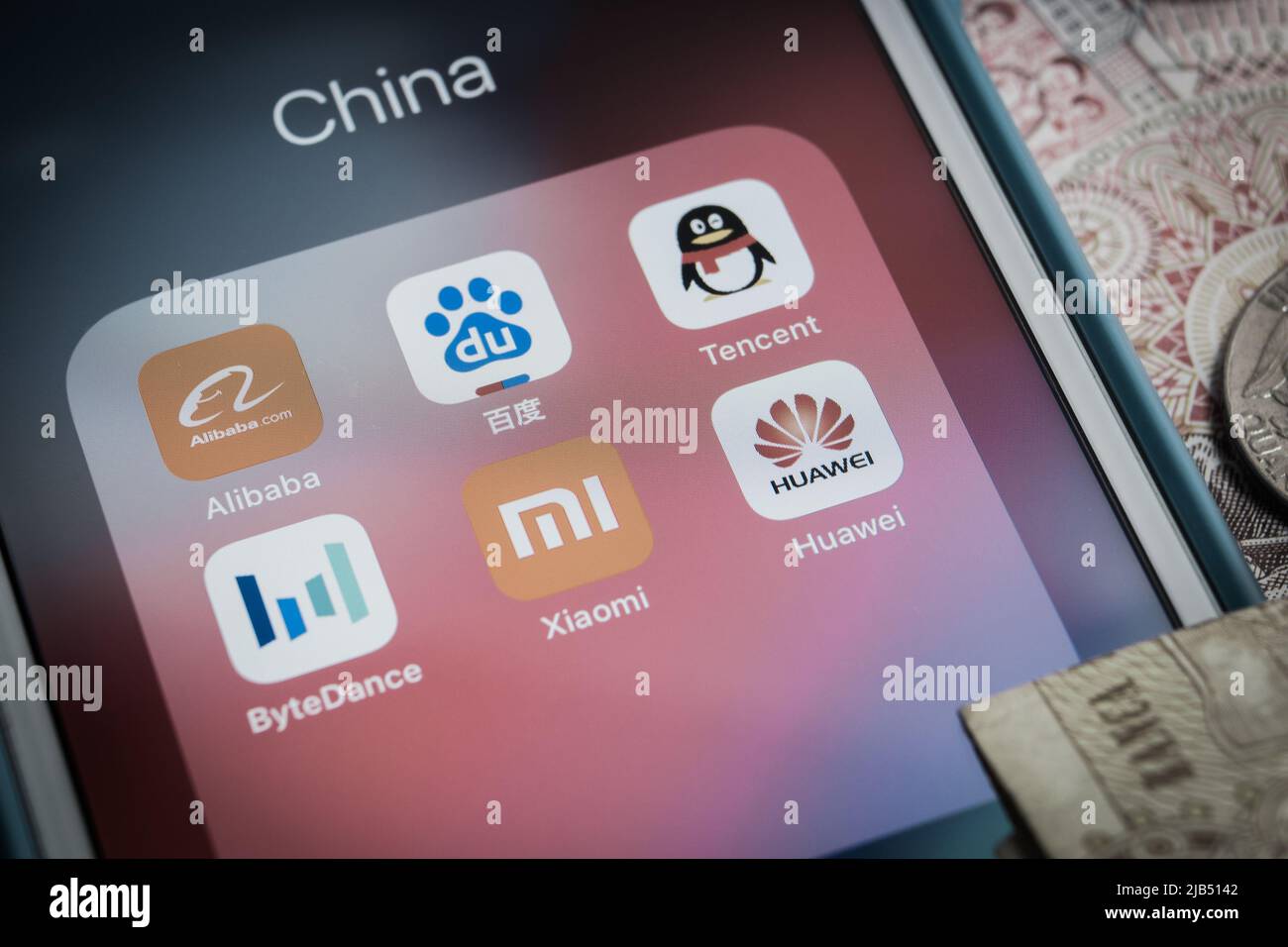 Kumamoto / JAPAN - Oct 2 2020 : Chinas Tech-Giganten (The Big Six ...