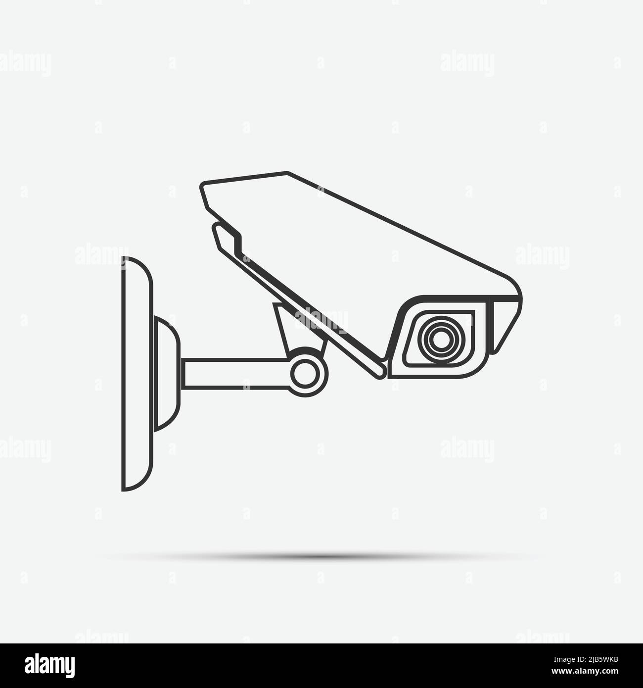 Cctv kamera piktogramm Stock-Vektorgrafiken kaufen - Alamy
