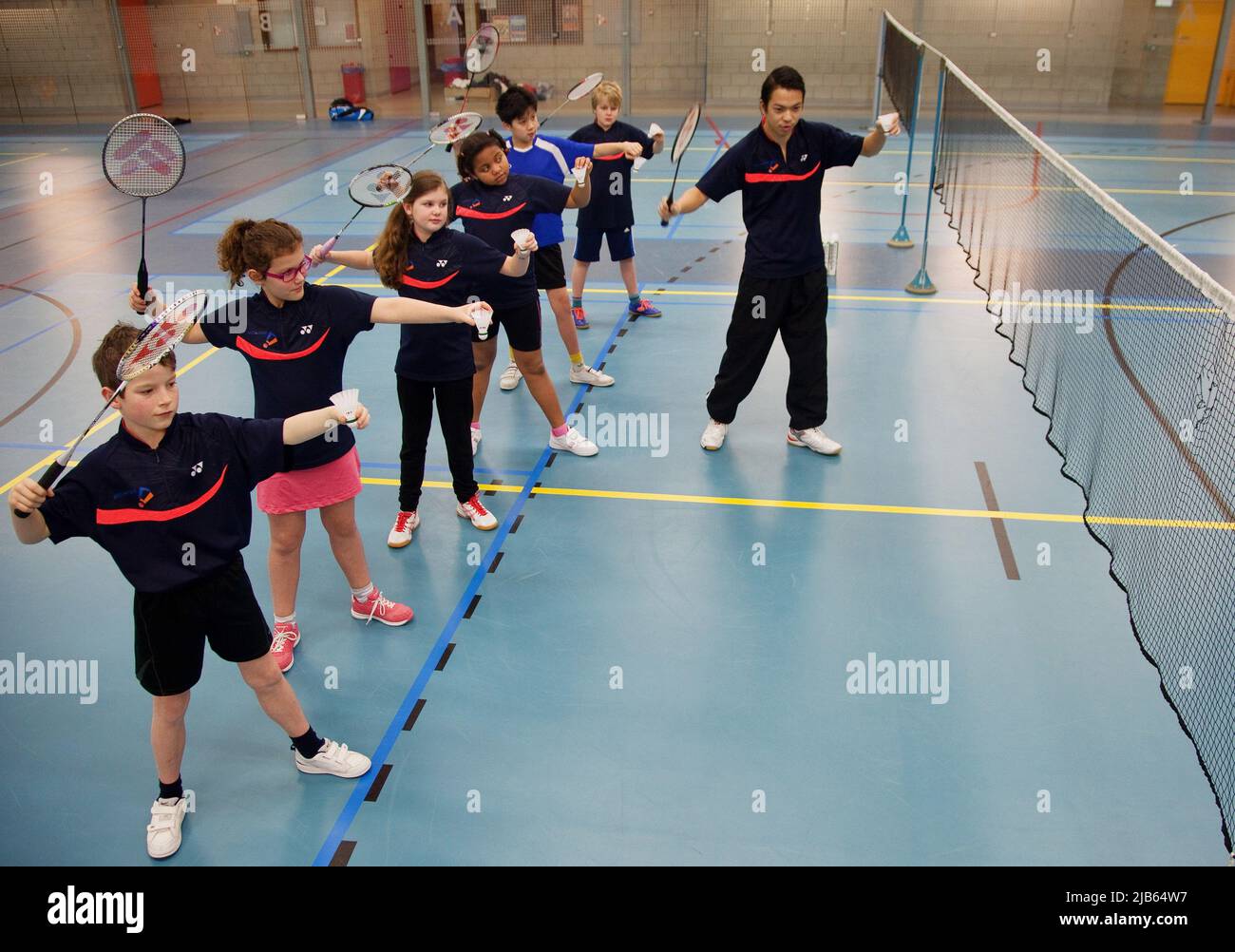 Badminton training -Fotos und -Bildmaterial in hoher Auflösung – Alamy