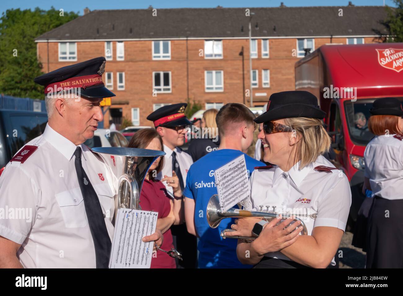 Glasgow, Schottland, Vereinigtes Königreich. 3.. Juni 2022. Die ...