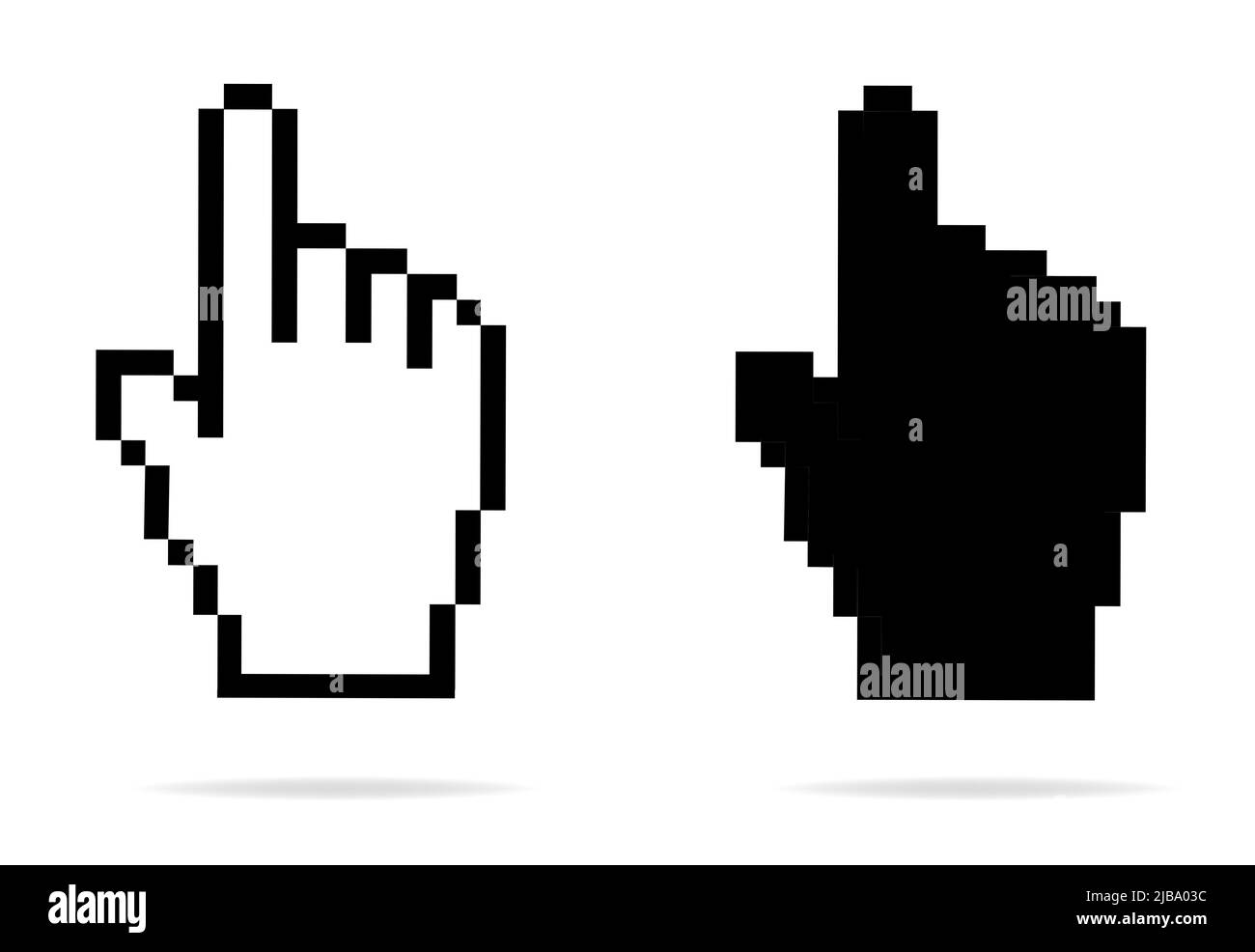 Pfeil finger -Fotos und -Bildmaterial in hoher Auflösung – Alamy