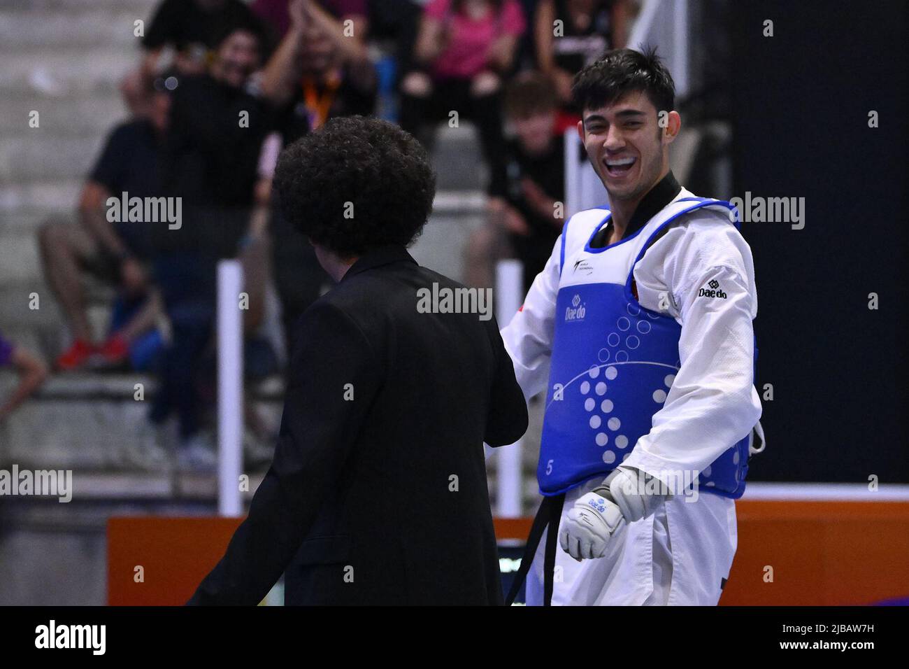 Emre Kutalmis ATESLI (TUR) während der Finalrunde Men +80KG des World ...