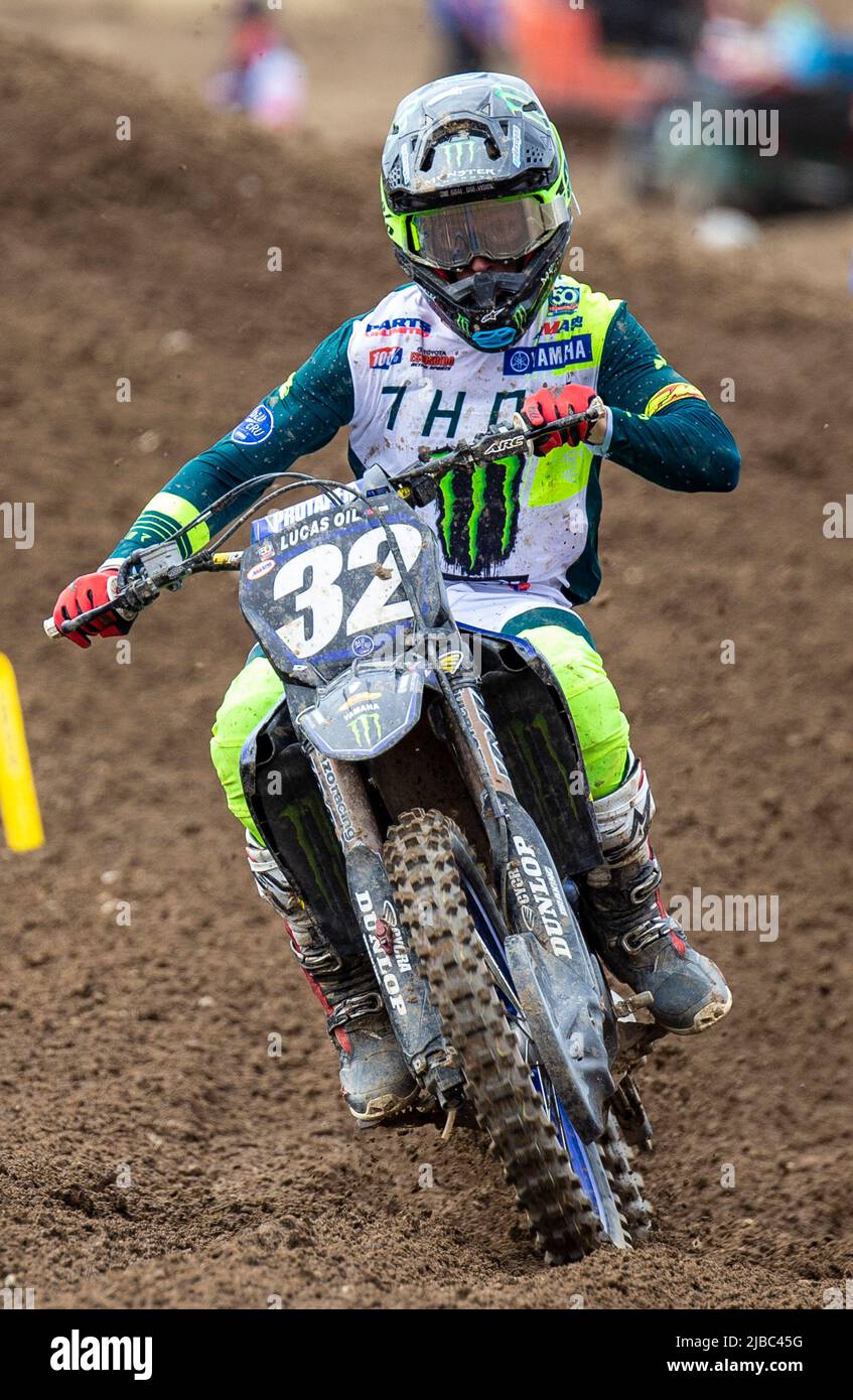 Juni 04 2022 Rancho Cordova, CA USA Justin Copper kommt aus Runde 16 ...