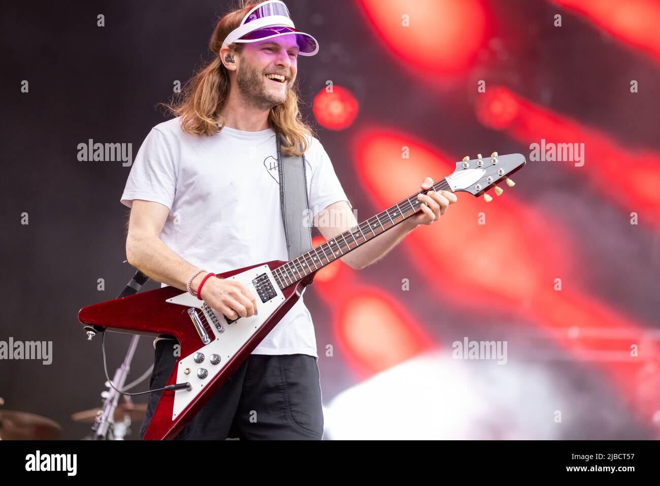 Nürnberg, Deutschland. 05.. Juni 2022. Peter Brugger, Sänger und ...