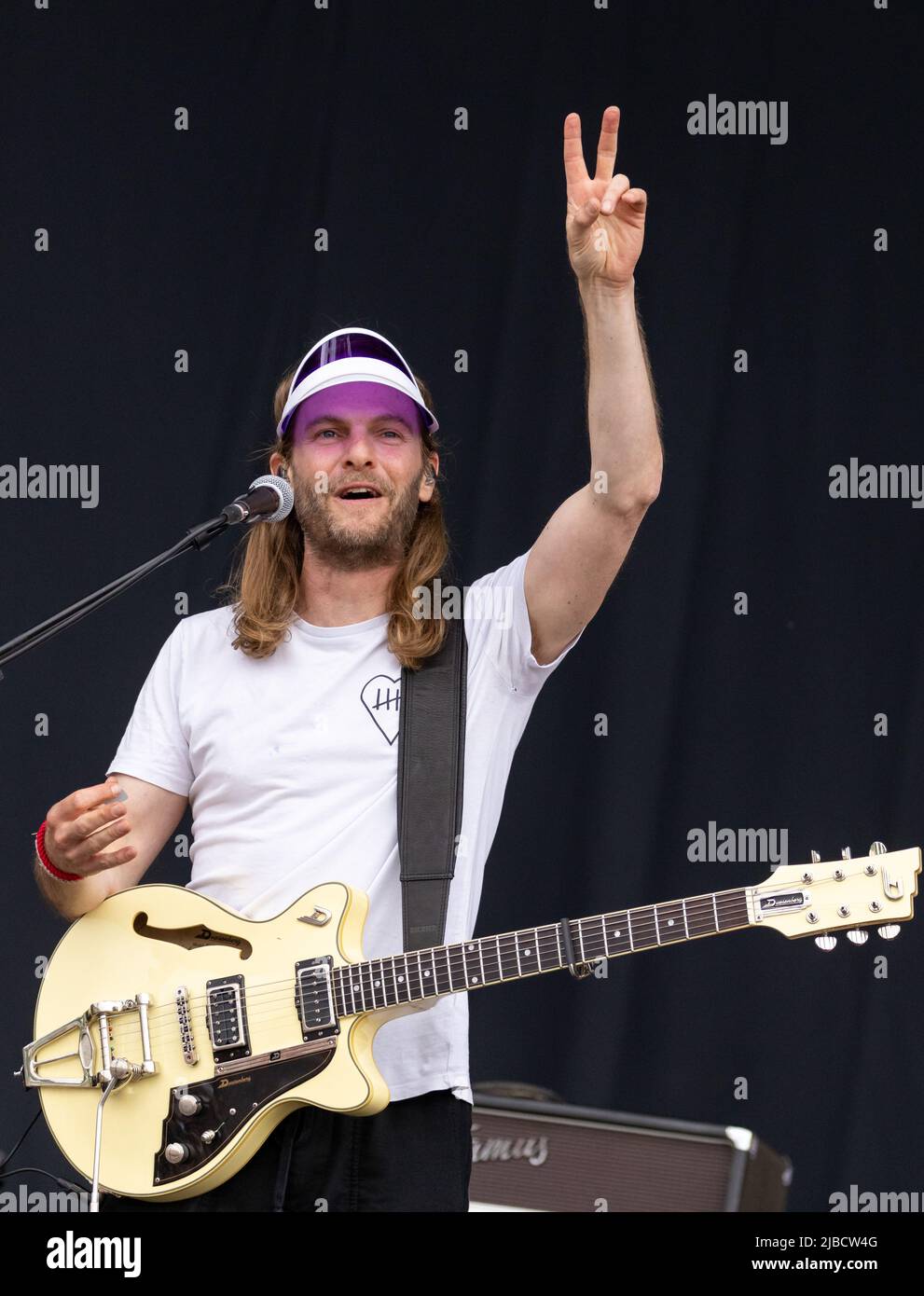 Nürnberg, Deutschland. 05.. Juni 2022. Peter Brugger, Sänger und ...