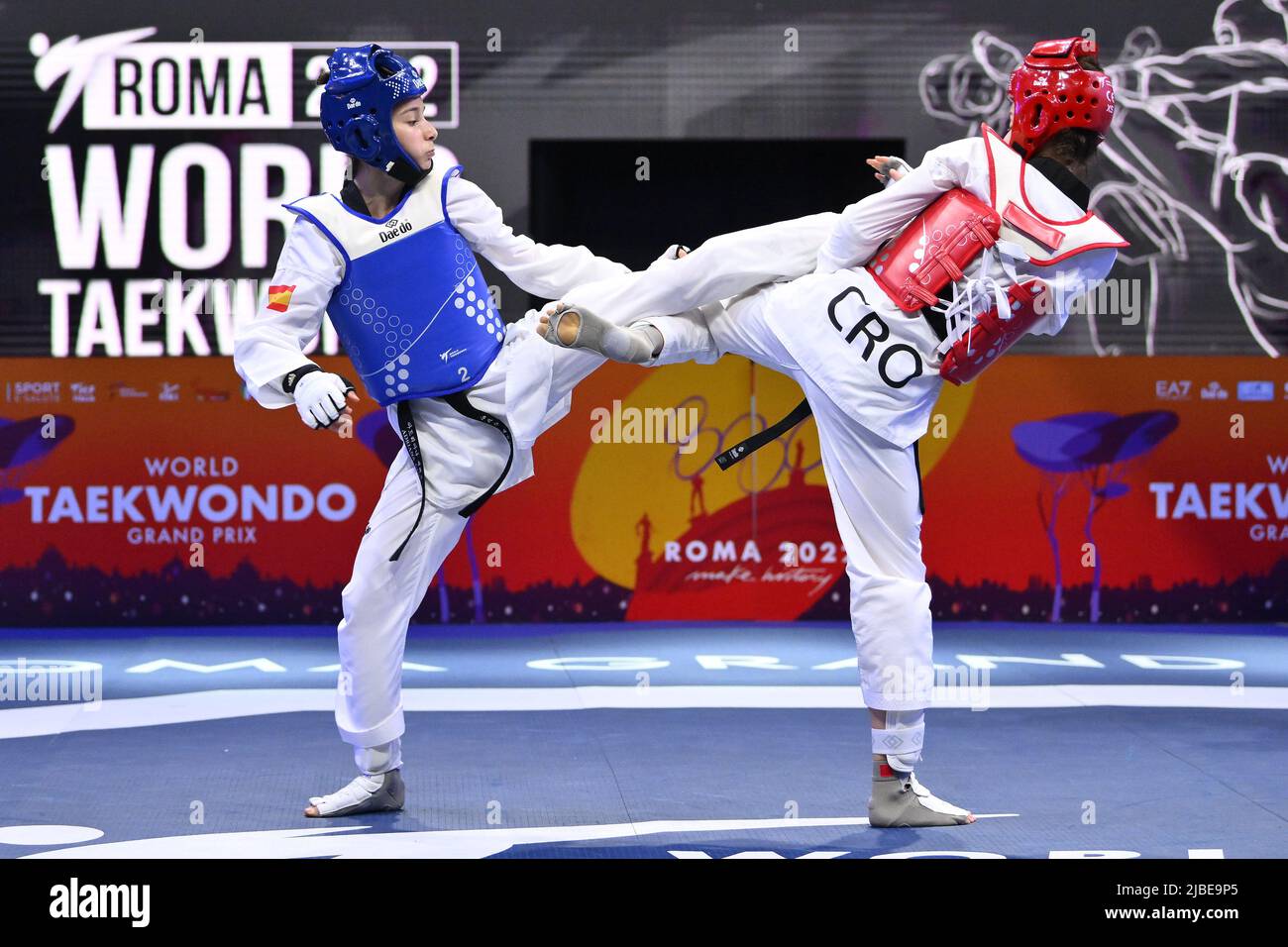 Rom, Italien, 5.. Juni 2022, Adriana CEREZO IGLESIAS (ESP) gewinnt das ...