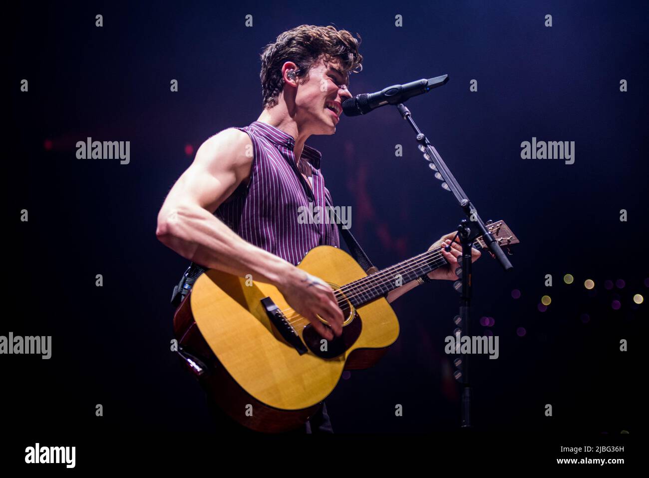 SPANIEN, BARCELONA, 2019. März 26.: Der kanadische Sänger und Komponist ...