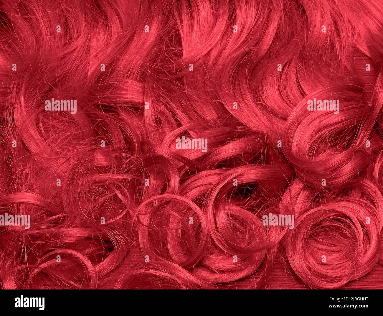 Gefarbte Rote Haare