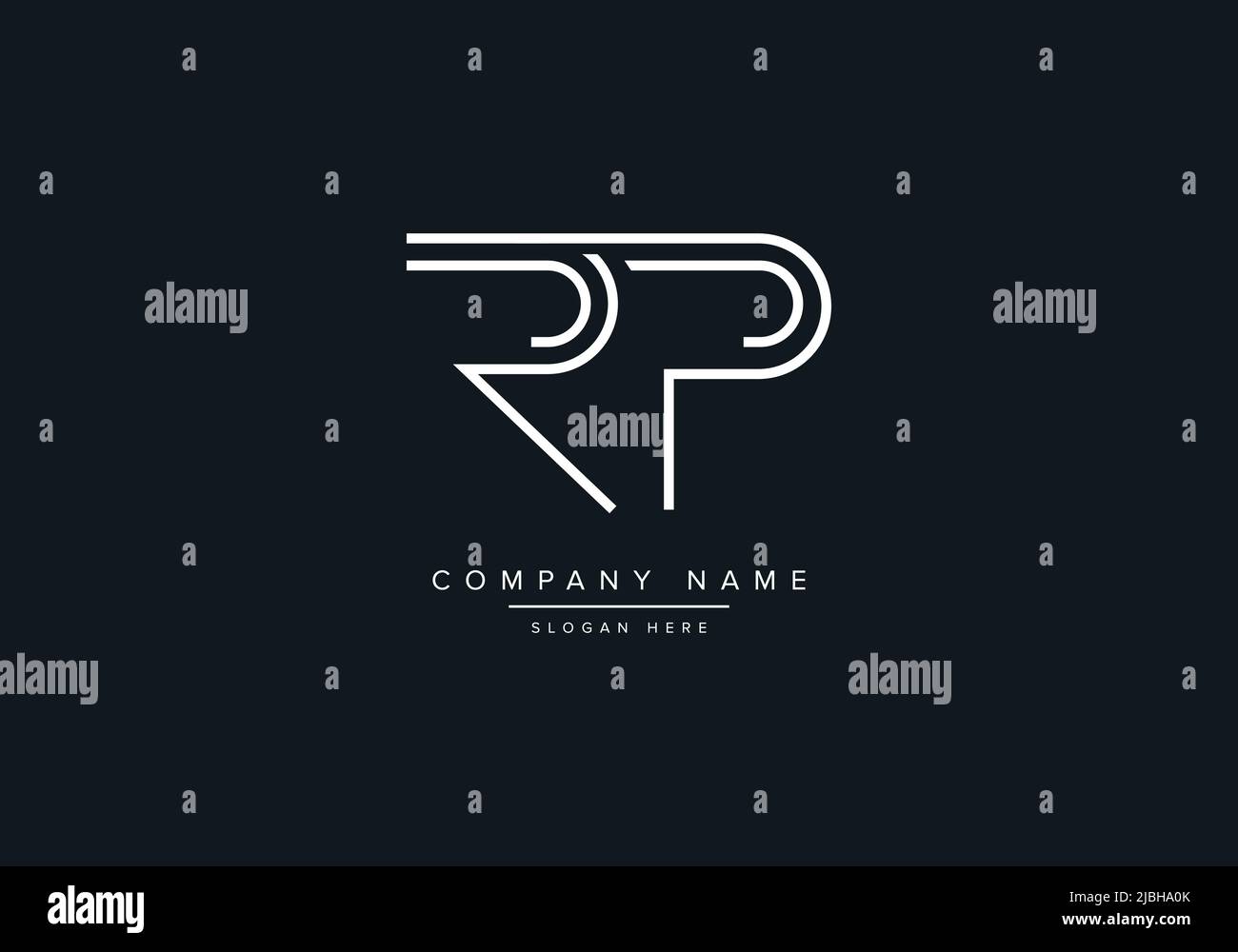 Logo rp Stock-Vektorgrafiken kaufen - Alamy