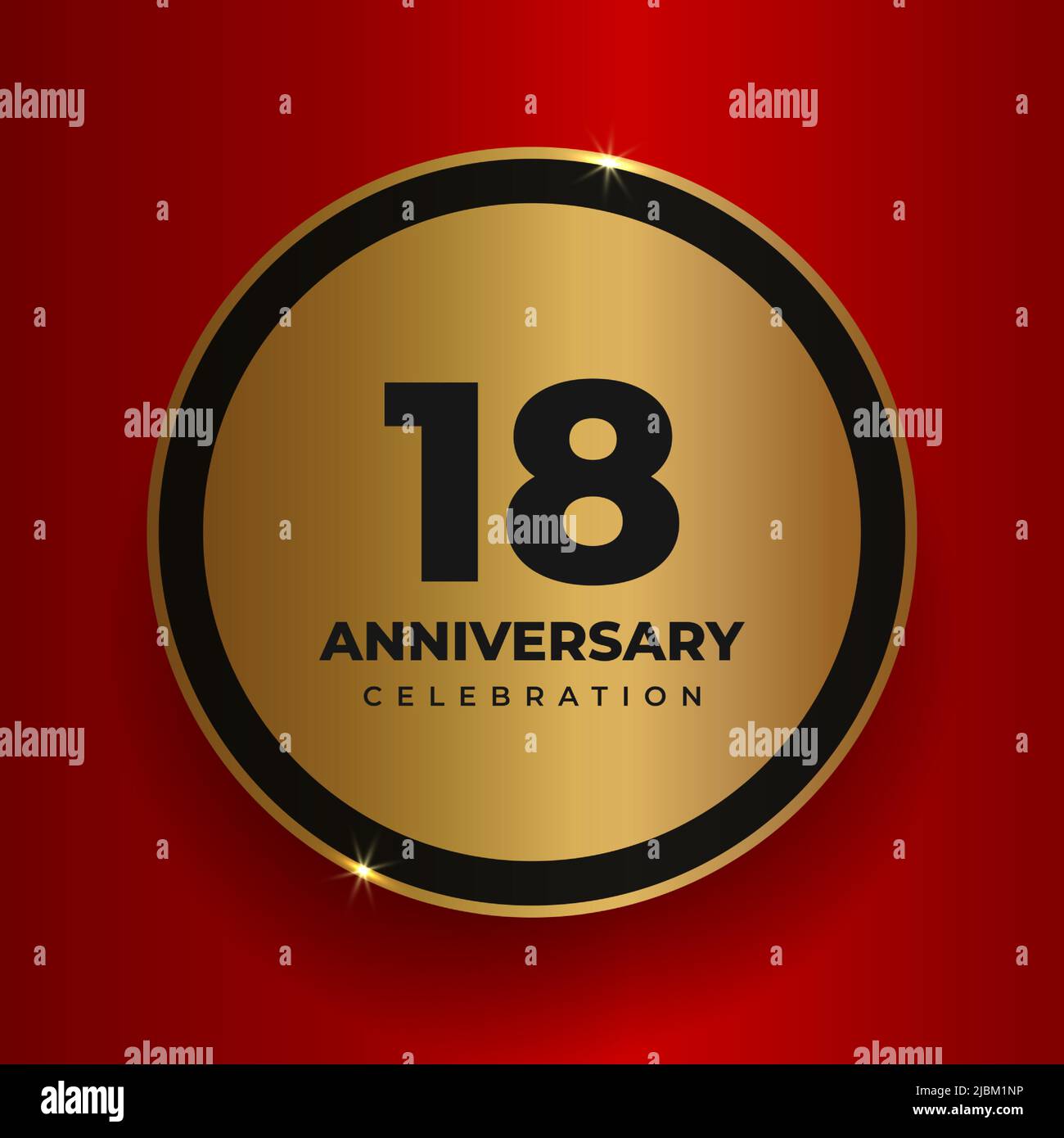 Hintergrund zum 18 geburtstag Stock-Vektorgrafiken kaufen - Alamy