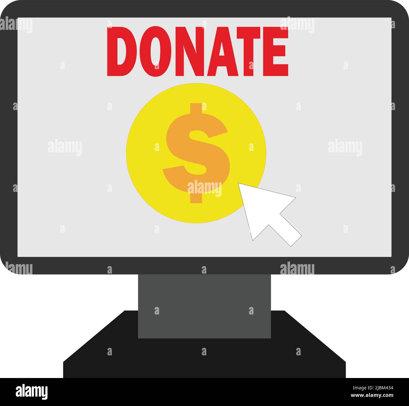 Spenden Icon Vektor Illustration. spenden Bild oder Clip Art Stock ...