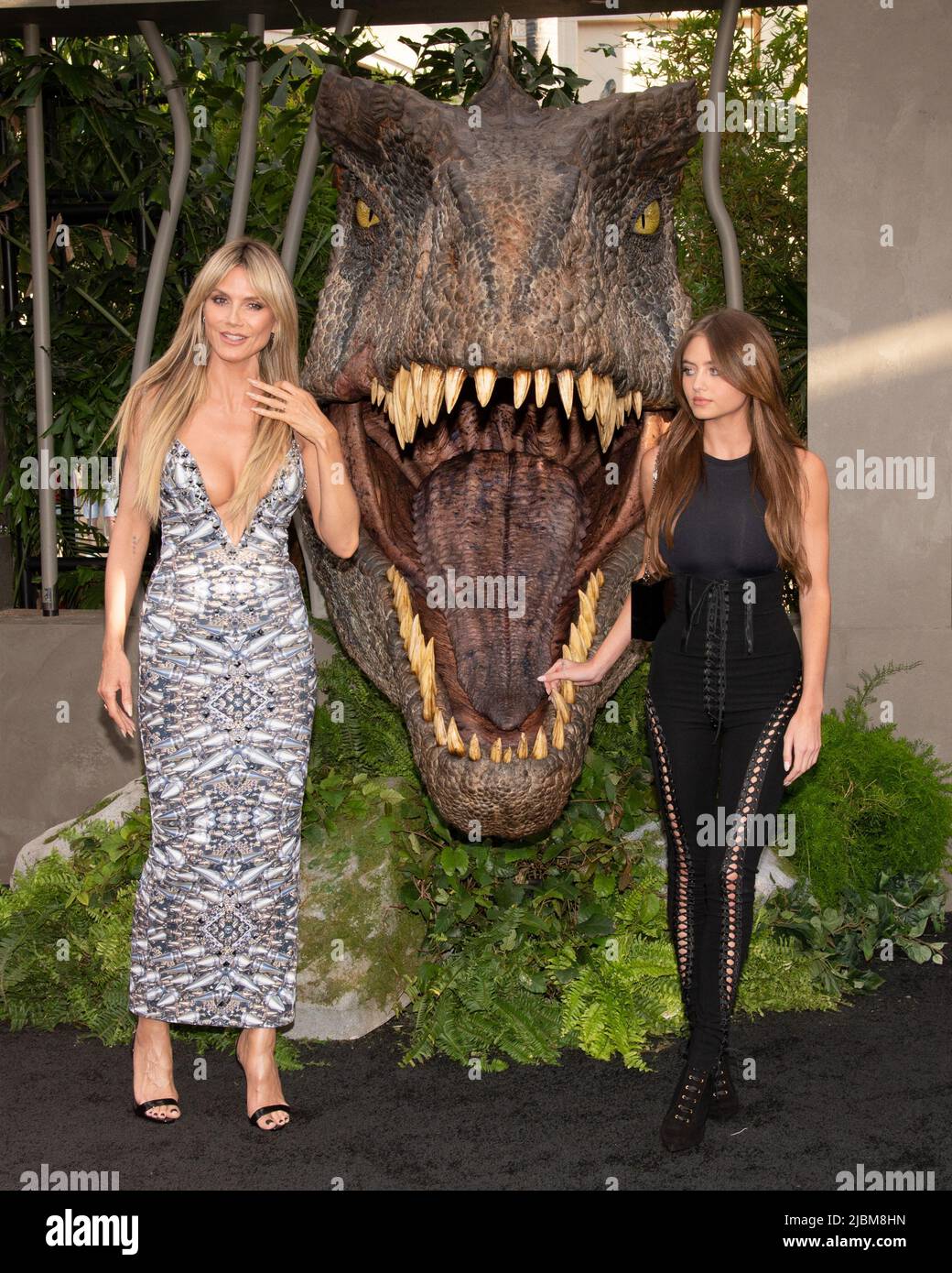 07. Juni 2022 - Los Angeles, Kalifornien - Heidi Klum und Leni Olumi ...