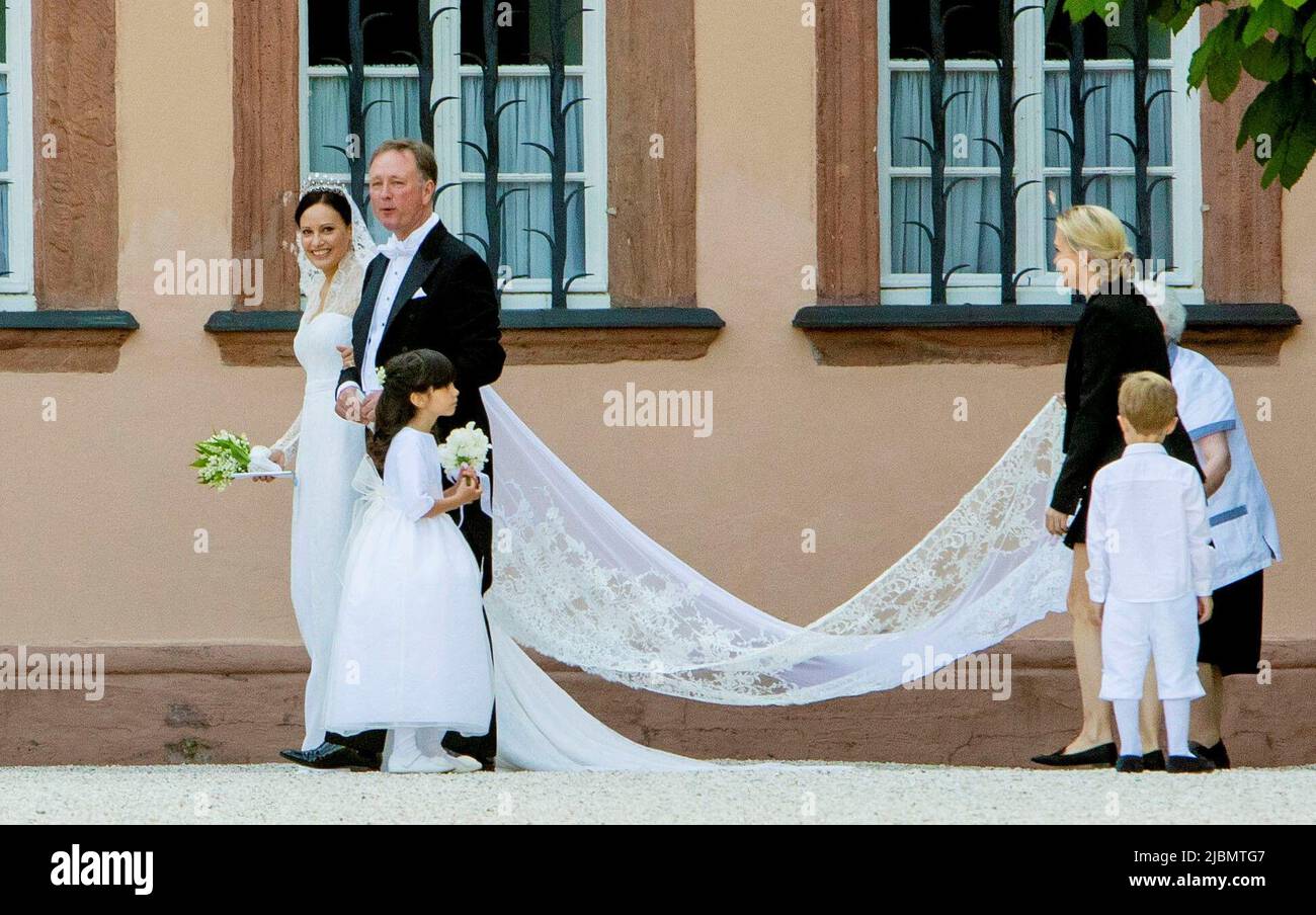 04-06-2022 Hochzeit von Prinz Gustav zu Sayn-Wittgenstein-Berleburg und ...