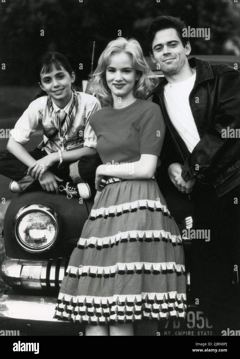 Die Schauspielerinnen Juliette Lewis und Eliza Dushku sowie der ...