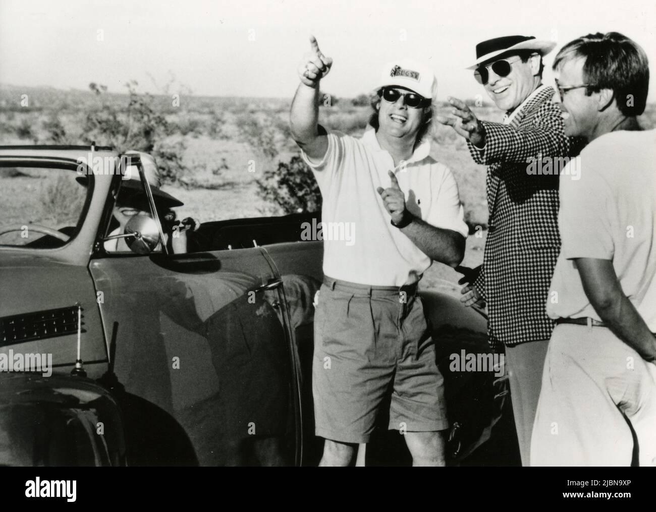 Die Schauspieler Warren Beatty, Bill Graham, Ben Kingsley und die ...