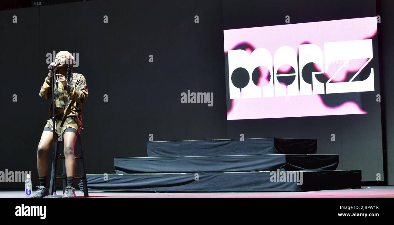 7. Juni 2022, Portsmouth, Virginia, USA: MARZZ bringt am 7. Juni 2022 im Atlantic Union Bank ...