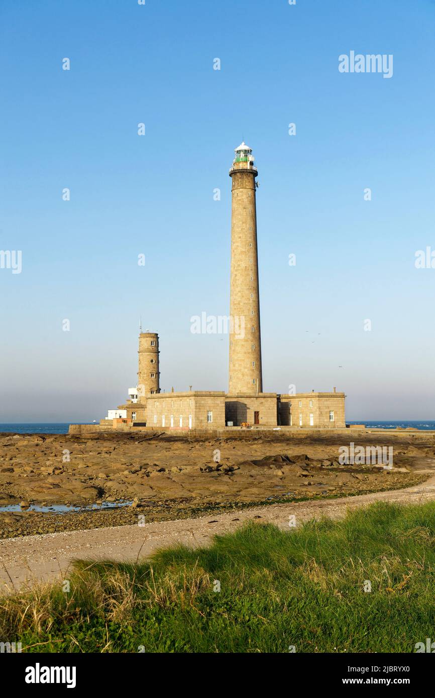 Frankreich, Manche, Cotentin, Gatteville le Phare oder Gatteville Phare, Gatteville Leuchtturm ...