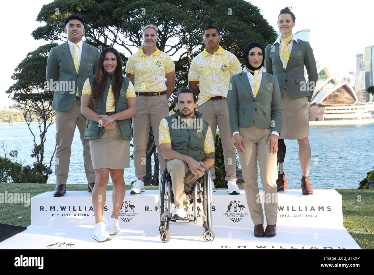 Sydney, Australien. 8.. Juni 2022. Abgebildet, L-R: Ridge Barredo ...