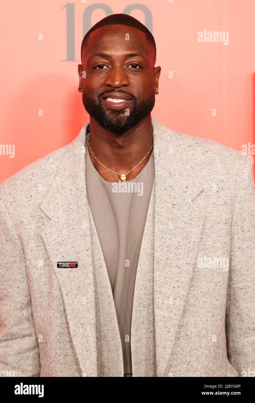 Dwyane Wade kommt zur Time 100 Gala, bei der die 100 einflussreichsten ...