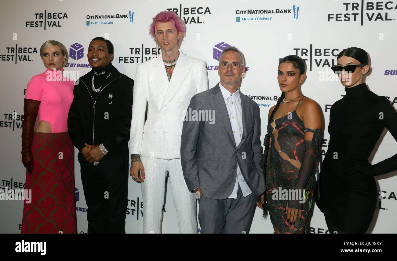 9. Juni 2022, New York, New York, USA: (L-R) MADDIE HASSON, LIL MEECH ...