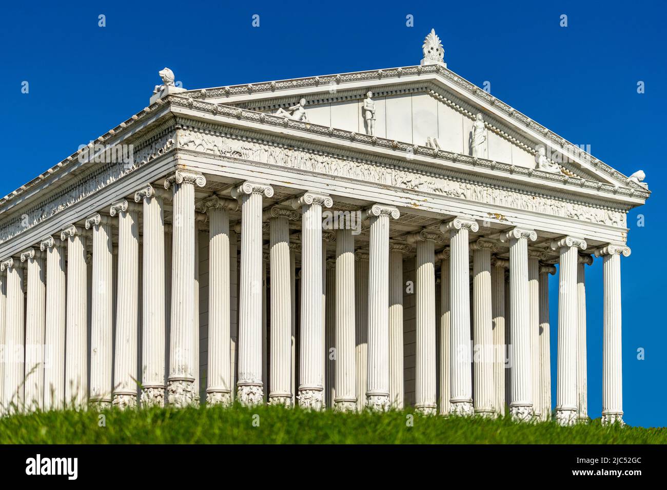 Tempel der Artemis im Miniatürk Park von Istanbul. Der Tempel der ...
