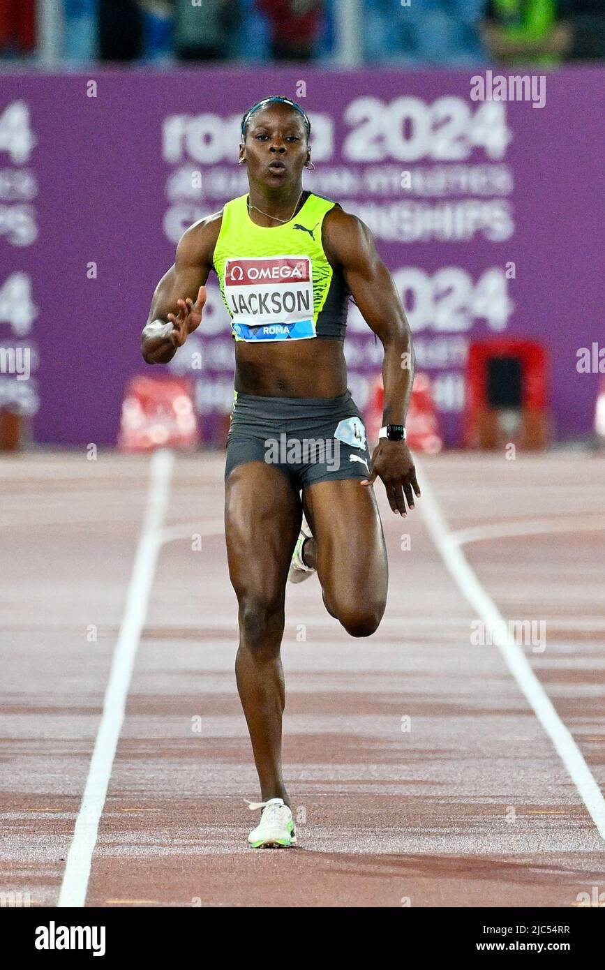 Shericka Jackson (JAM)während der Goldenen Gala der Wanda Diamond ...