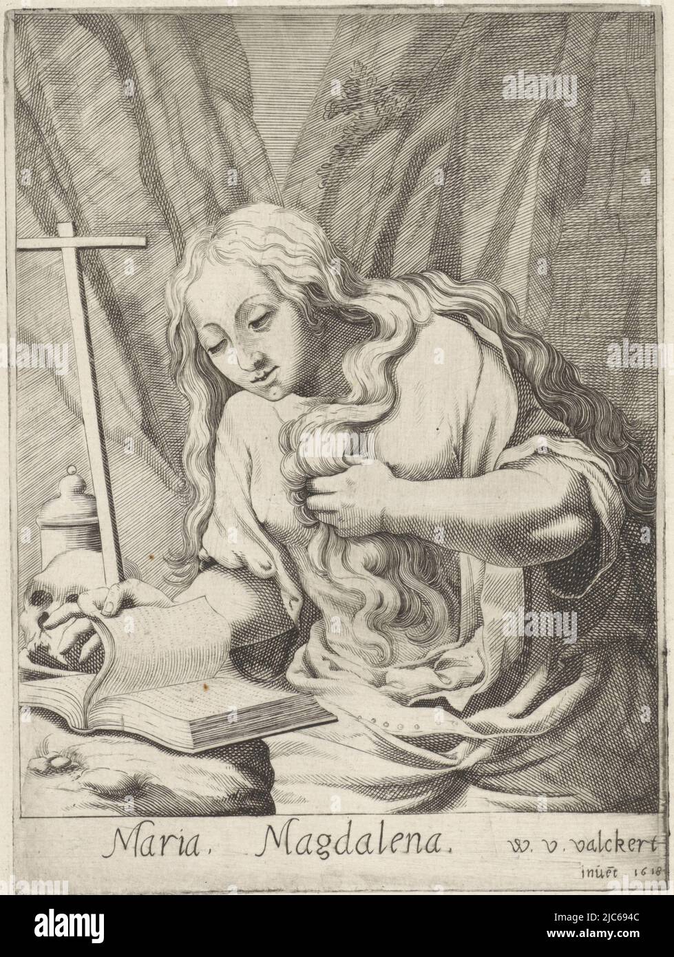 Reuige maria magdalena liest -Fotos und -Bildmaterial in hoher Auflösung – Alamy