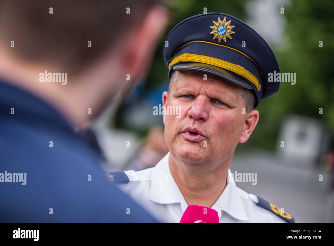 München, Bayern, Deutschland. 10.. Juni 2022. THOMAS HAMPEL, Präsident ...