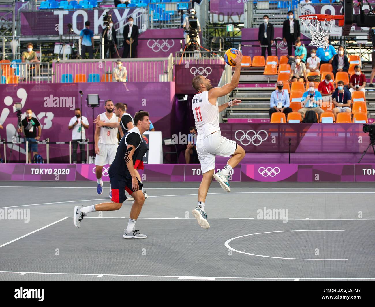28.. JULI 2021 - TOKIO, JAPAN: Dusan Domovic Bulut aus Serbien (11) im ...