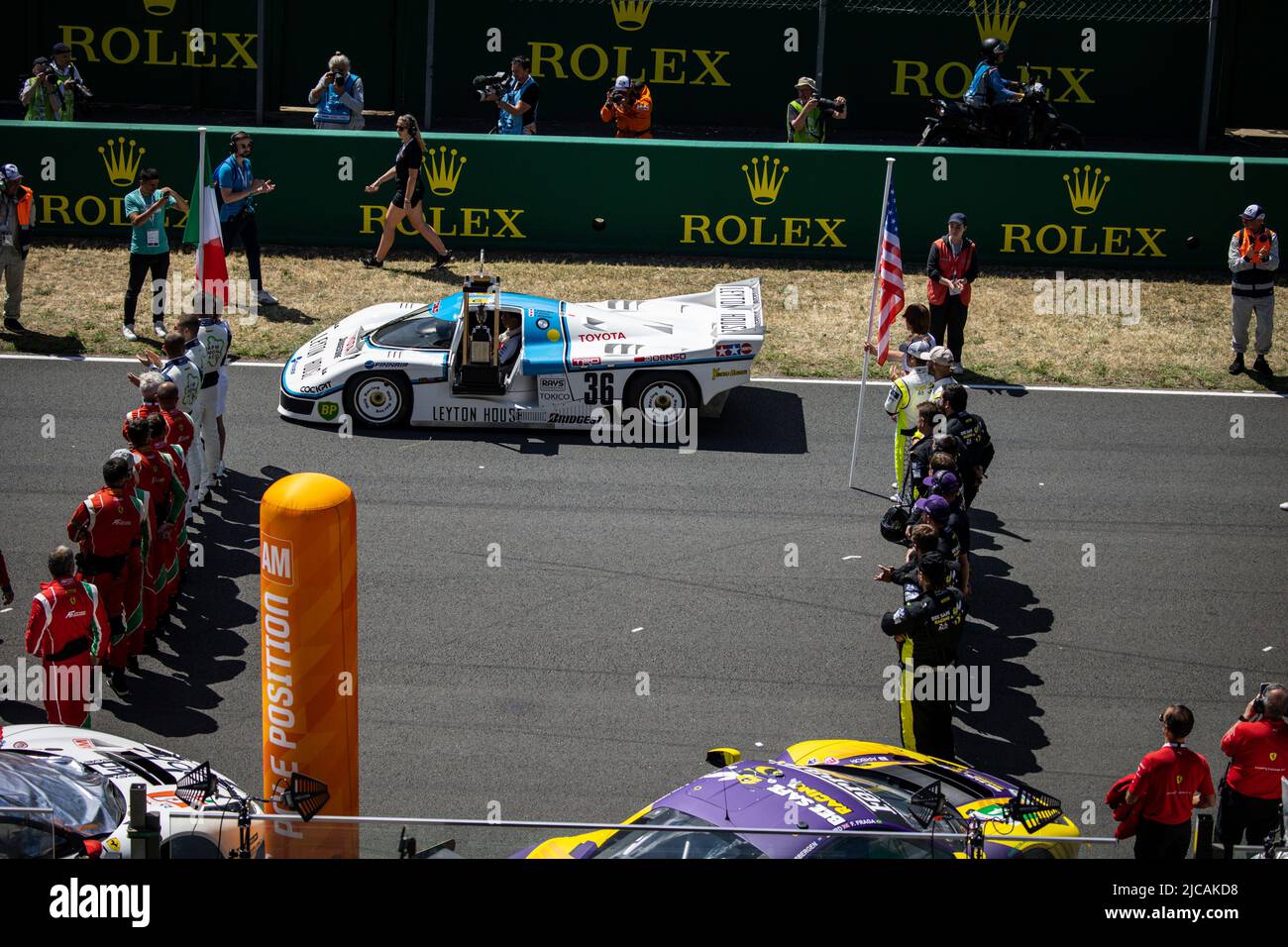 Während der 2022 24 Stunden von Le Mans, dem 3.. Lauf der FIA ...