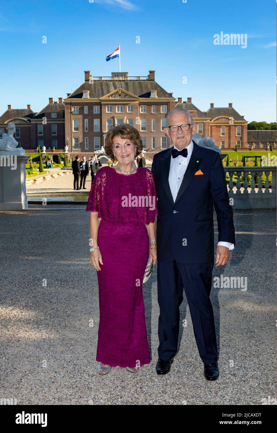 Prinzessin Margriet von den Niederlanden en prof. herr. Pieter van ...