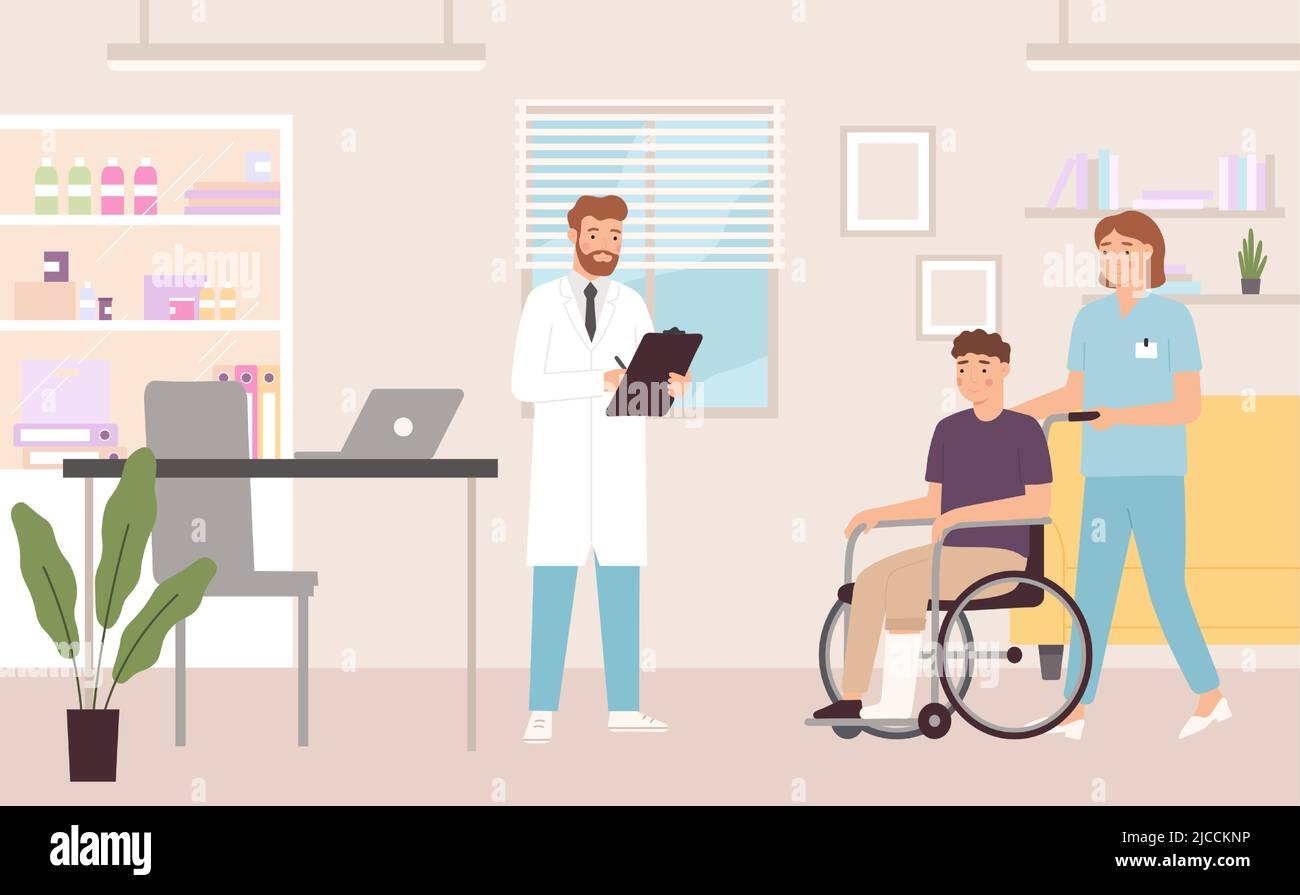 Cartoon man hospital -Fotos und -Bildmaterial in hoher Auflösung – Alamy