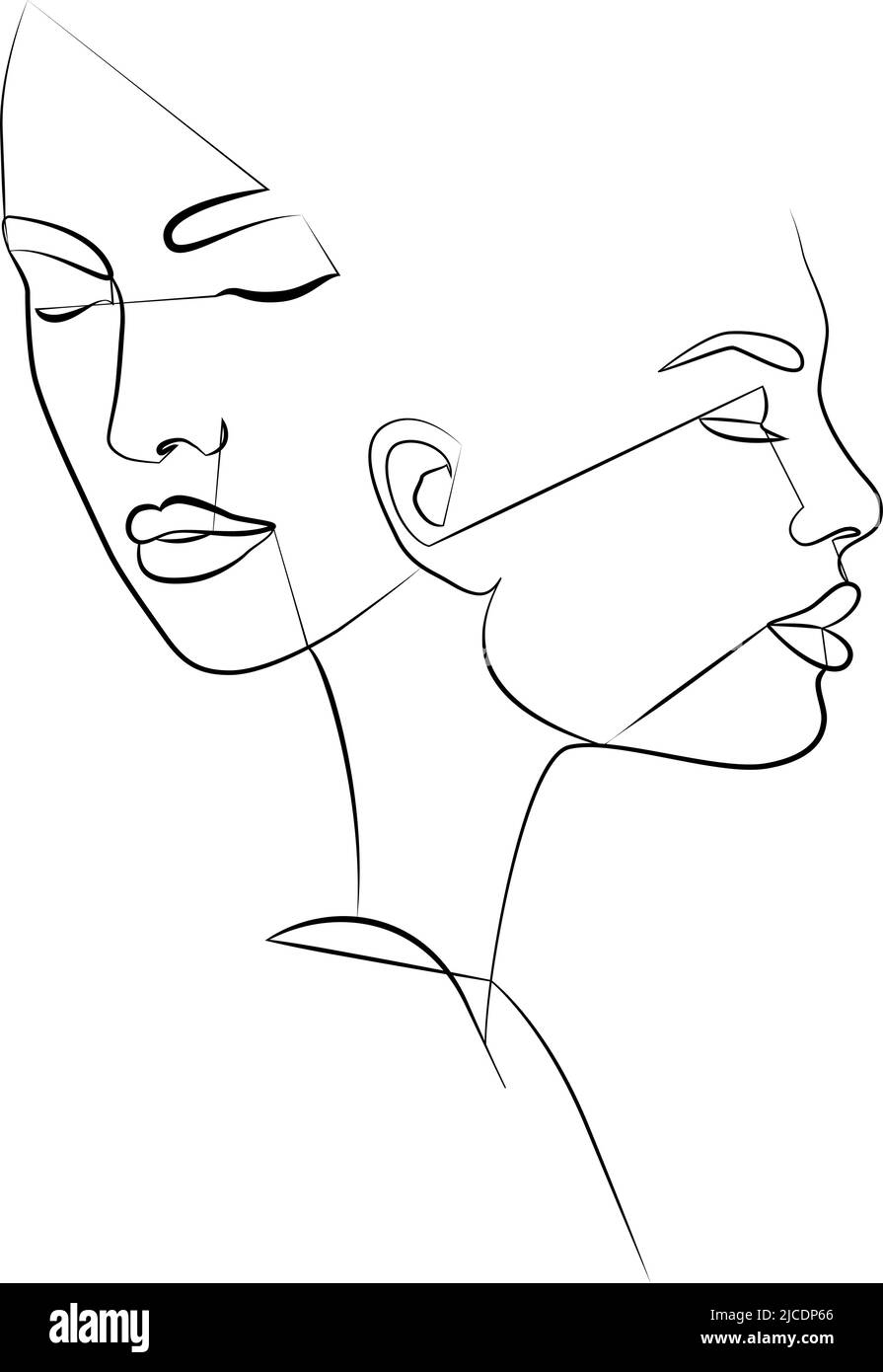 Zwei gesichter in einem -Fotos und -Bildmaterial in hoher Auflösung – Alamy