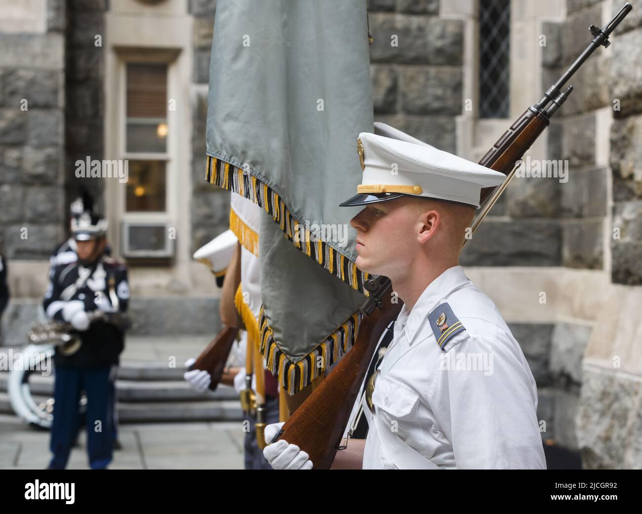 Ehrenwache der United States Military Academy (USMA), auch bekannt als ...