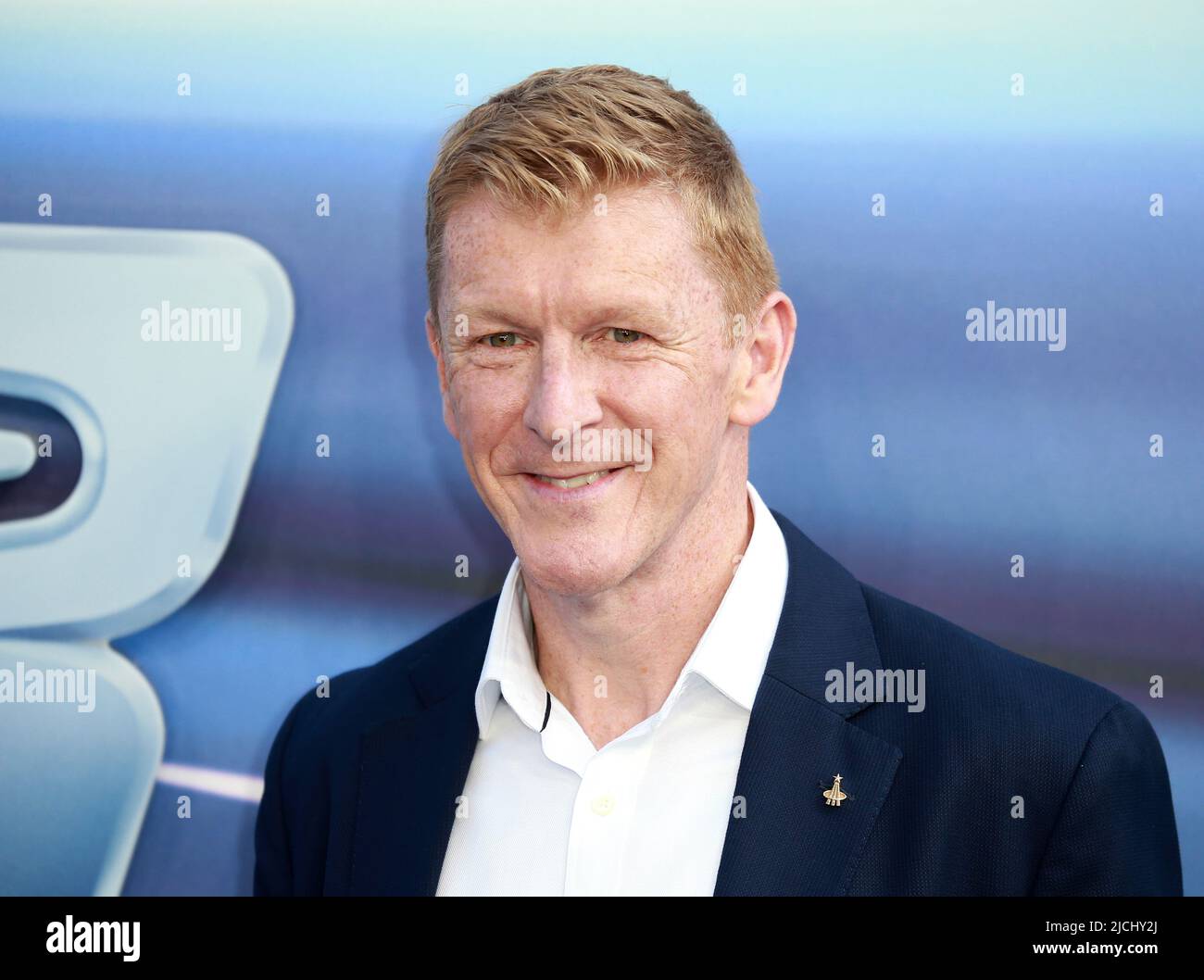 Tim Peake nimmt an der britischen Premiere von „Lightyear“ am 13. Juni ...