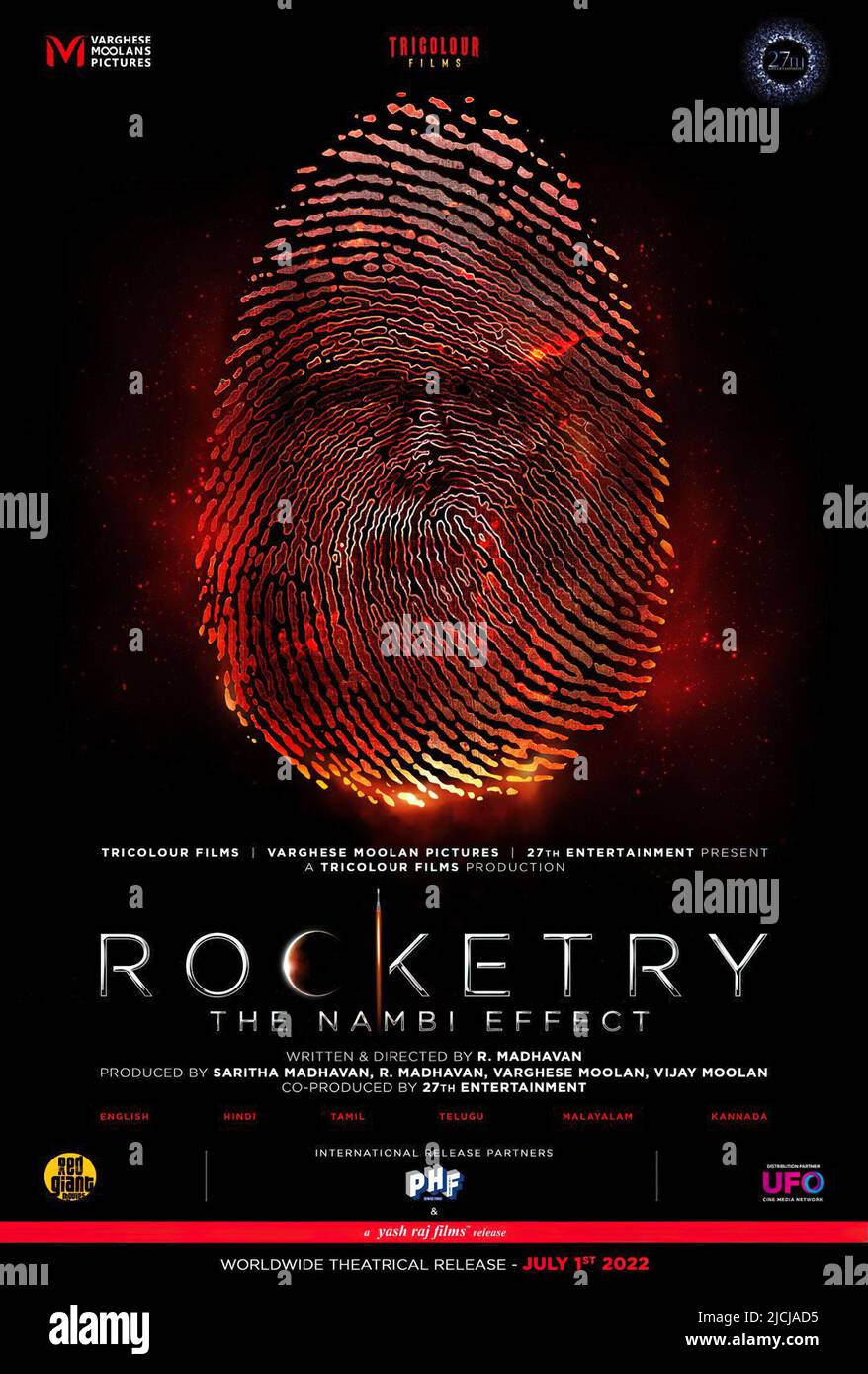 ROCKETRY: THE NAMBI EFFECT, Poster, Madhavan, AS Nambi Narayanan, 2022 ...