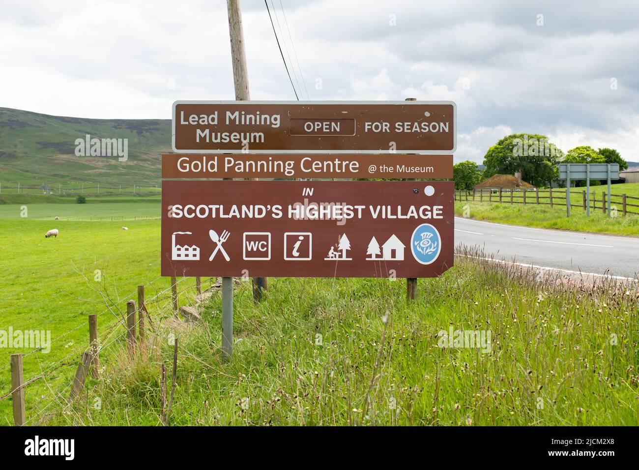 Goldwaschen wanlockhead -Fotos und -Bildmaterial in hoher Auflösung – Alamy