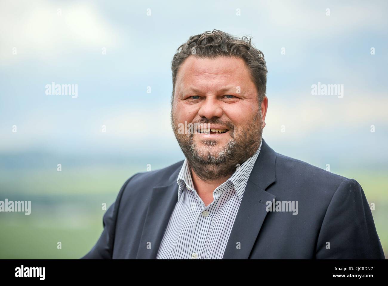 08. Juni 2022, Sachsen, Hohenstein-Ernstthal: Lars Kluge (CDU ...