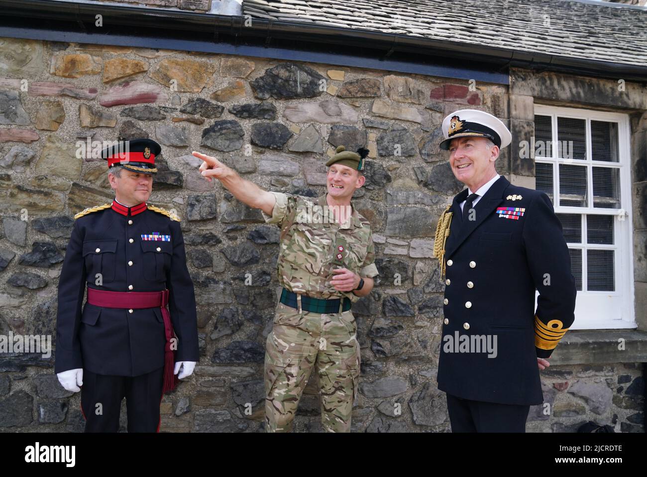 Der neu ernannte Chef der britischen Streitkräfte, der ...