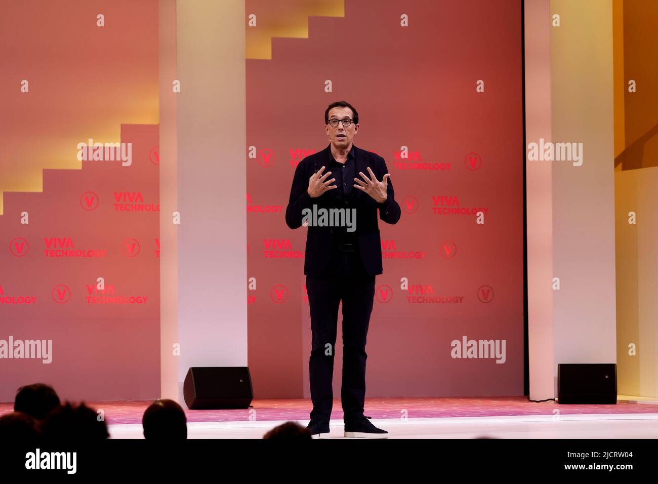 Nicolas Hieronimus, CEO von L'Oreal, nimmt am 15. Juni 2022 an der Viva ...