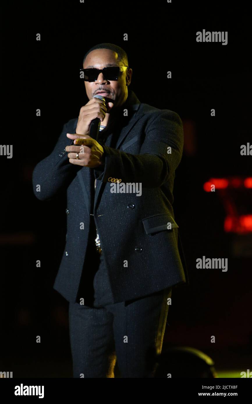 R&B Singer Tank live bei der Dell Music Center Summer Concert Series in ...