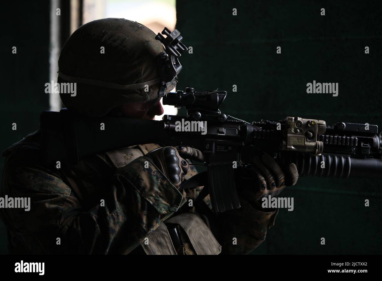 M16a4 service rifle -Fotos und -Bildmaterial in hoher Auflösung – Alamy