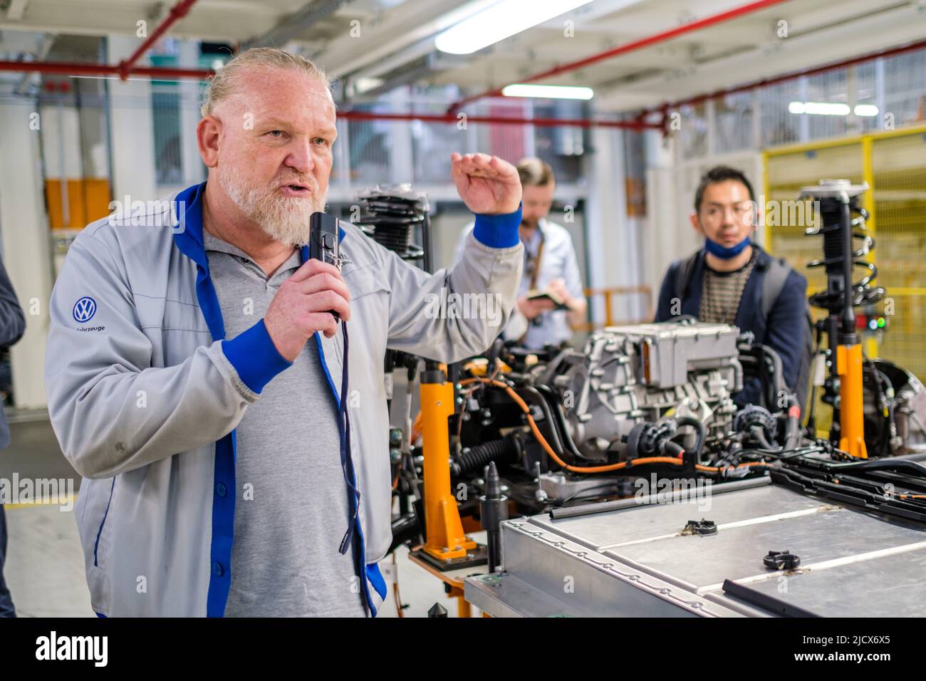 Hannover, Deutschland. 16.. Juni 2022. Thomas Hahlbohm, Werksleiter bei ...