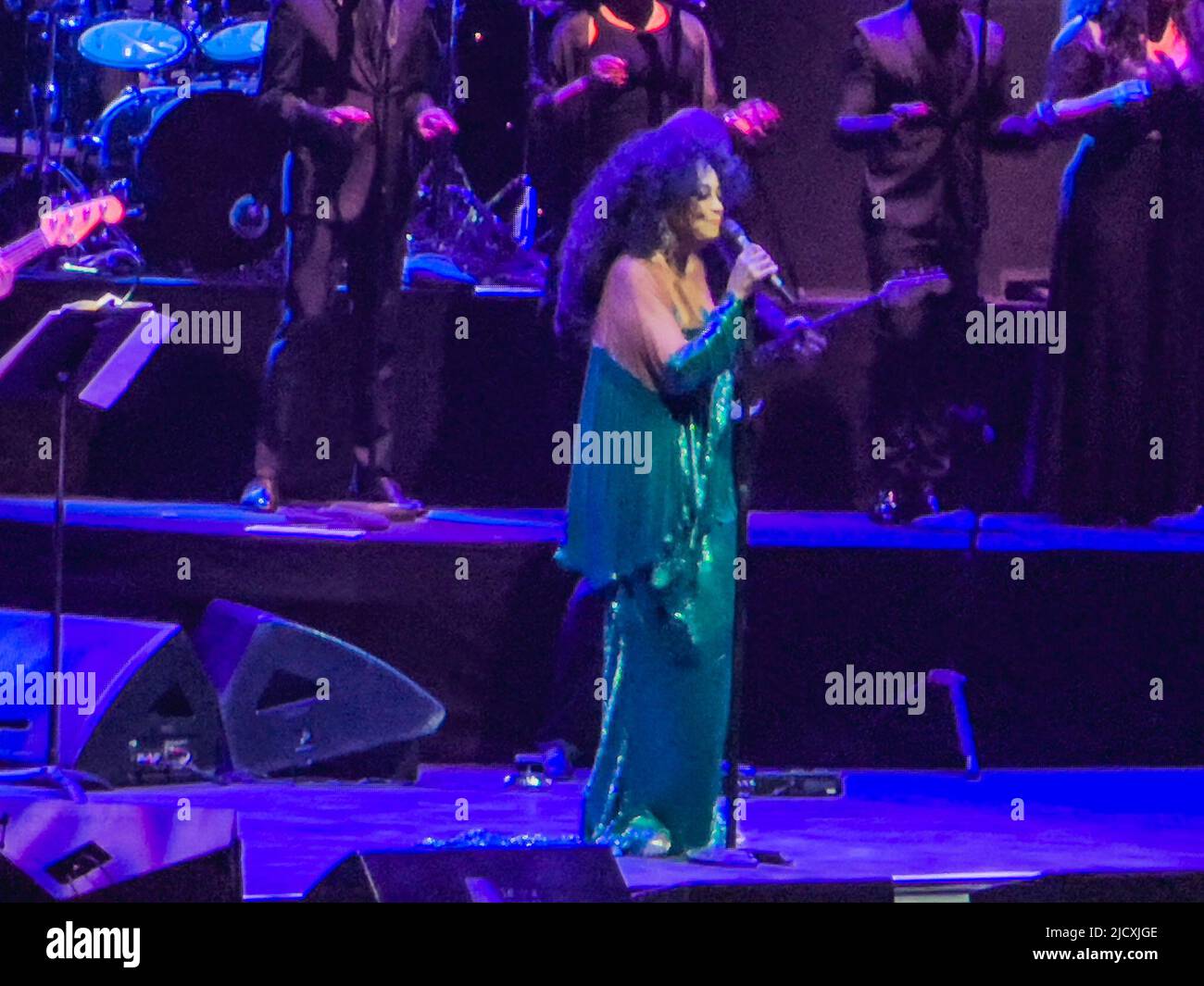 15. Juni 2022: Amerikanische Entertainerin und Schauspielerin Dina Ross ...