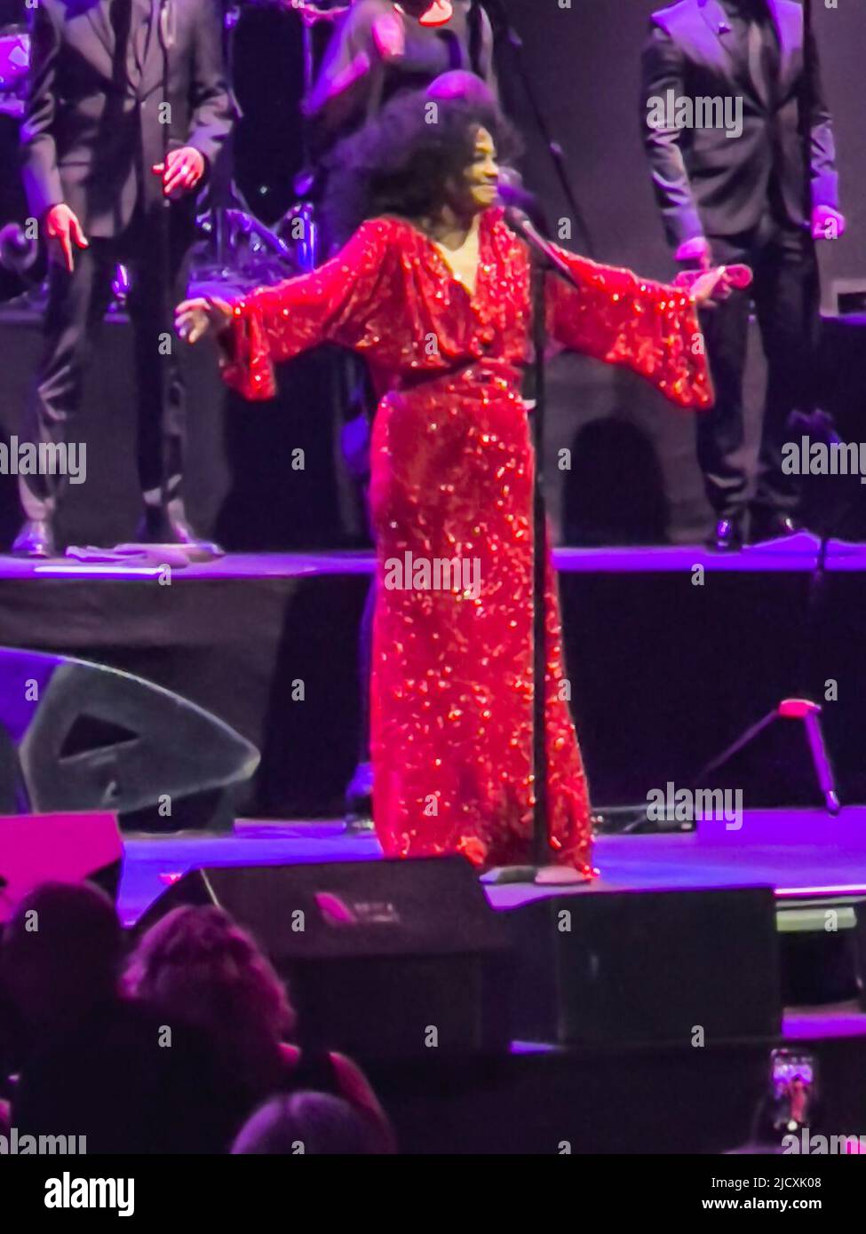 15. Juni 2022: Amerikanische Entertainerin und Schauspielerin Dina Ross ...