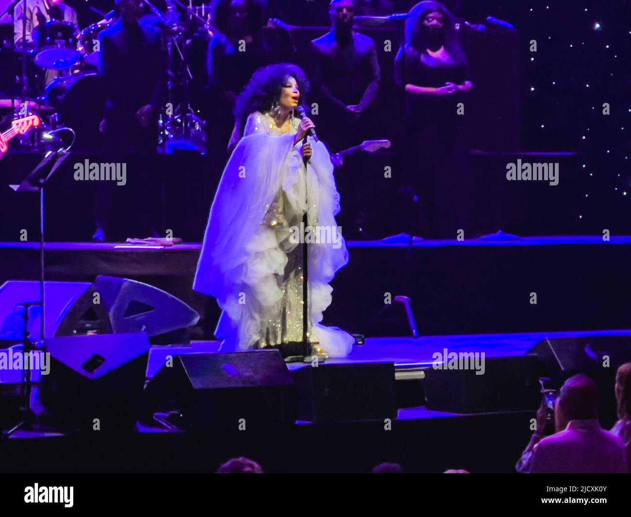 15. Juni 2022: Amerikanische Entertainerin und Schauspielerin Dina Ross ...