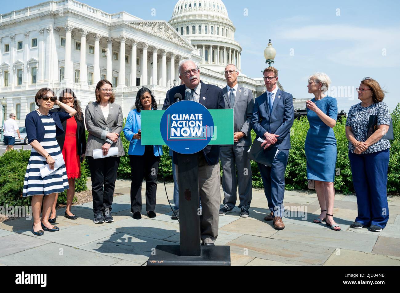 Der US-Repräsentant Gerald Connolly (D-VA) sprach auf einer ...