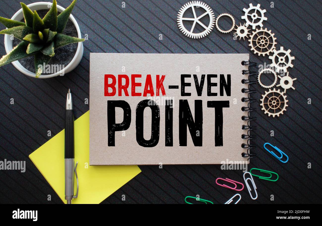 Break even point -Fotos und -Bildmaterial in hoher Auflösung – Alamy