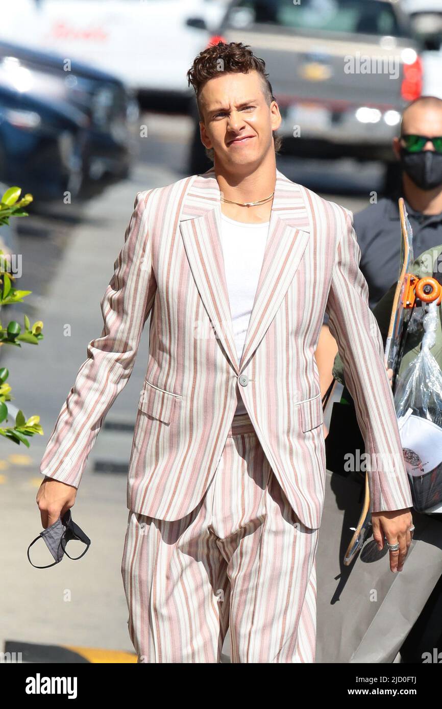 Prominente kommen im Jimmy Kimmel Live! Studios in Los Angeles ...